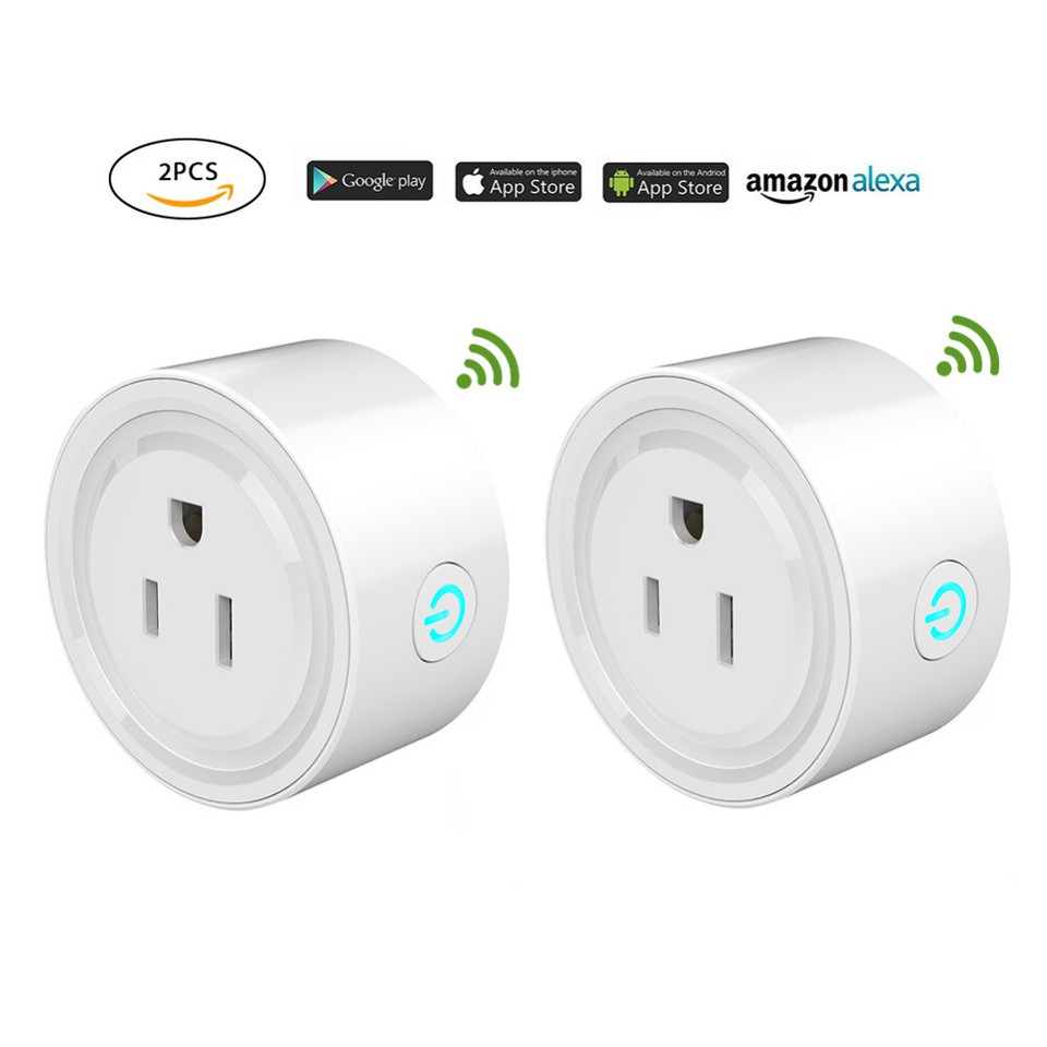 Smart Life APP WiFi Power Socket US Plug Wireless Timer Switch Outlet ...