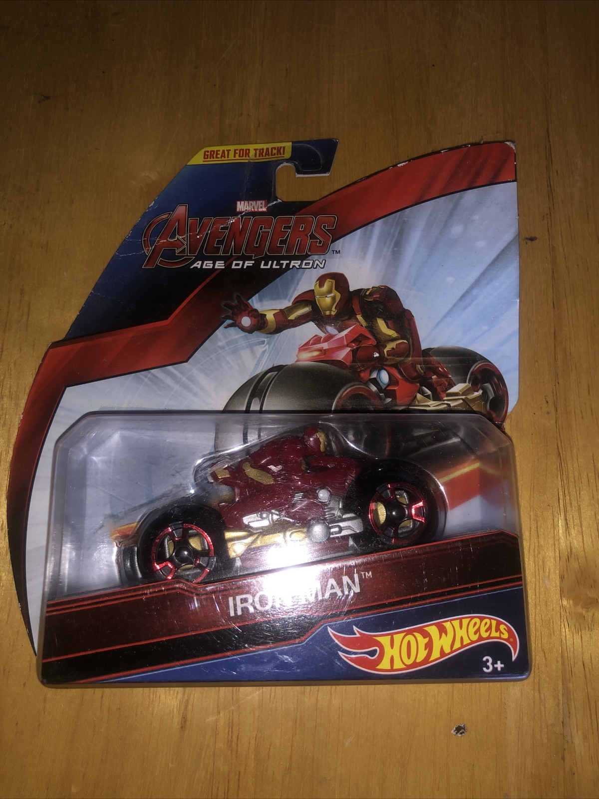 Hot Wheels Marvel Avengers Age of Ultron IRON MAN Bike New | eBay