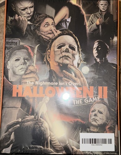 New Halloween II 2 Board Game Stop The Killer Fright Rags Michael Myers ...