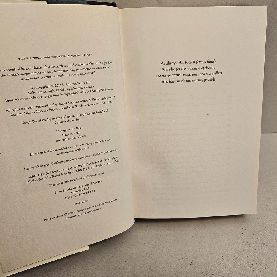 ERAGON by Christopher Paolini Complete Series Hardcover Book Set of 4 ...