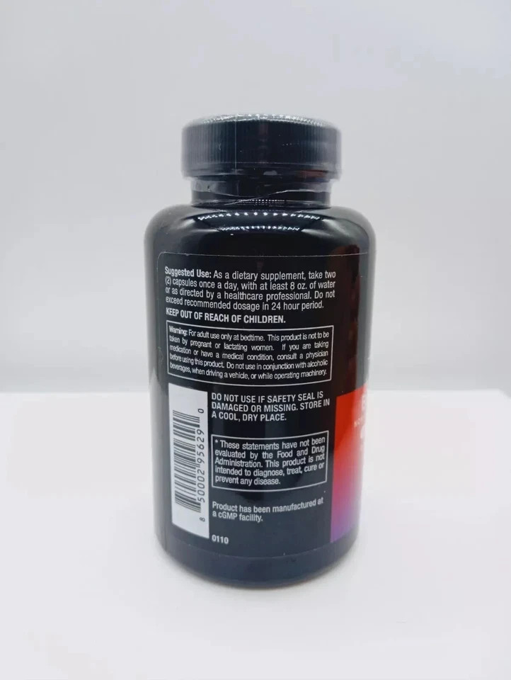 Dr Emil Nutrition Bedtime Burn PM Fat Burner Sleep Aid Pills 60 Count ...