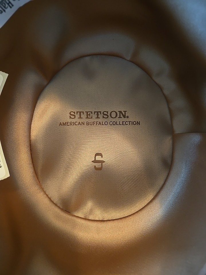 Stetson 4 XXXX Buffalo Felt Bat Masterson Western Cowboy Hat Size 7 1/2 ...