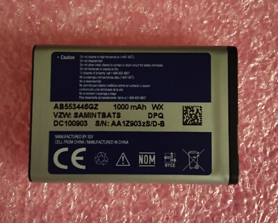Samsung Battery AB553446GZ OEM for U620 U430 U410 Gusto 2 II U365 | eBay