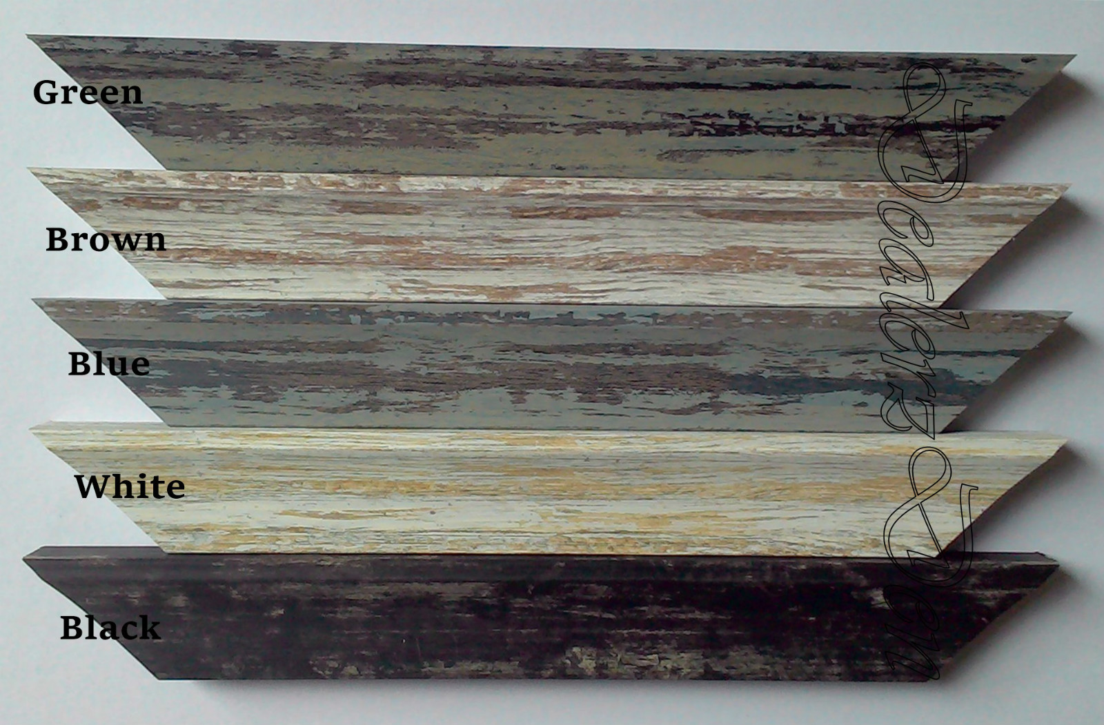 Shabby Chic Distressed WOOD EFFECT PICTURE POSTER PHOTO FRAME SIZES A1 ...