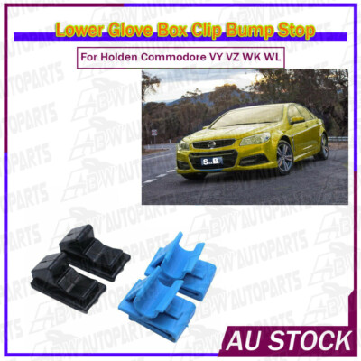 4pcs Glove Box Hinge Clips & Bumpers fit Holden Commodore WK WL VY VZ ...