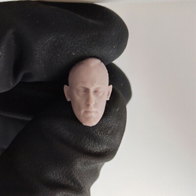 Blank 1/24 Scale The Leon Jean Reno Head Sculpt Unpainted Fit 2.5 ...