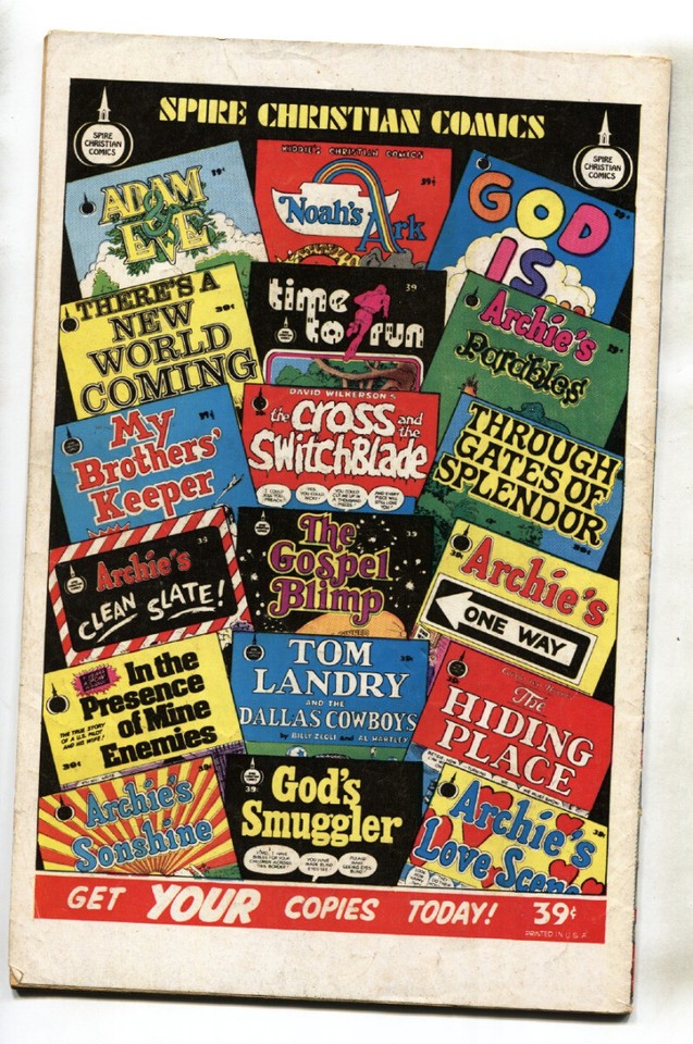 Tom Landry And The Dallas Cowboys # 1973 - Spire -G/VG - Comic Book | eBay