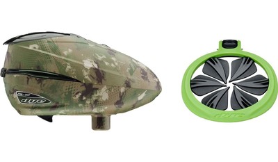 Dye R2 Electronic Paintball Loader Rotor Hopper DyeCam w/ Green Dye ...