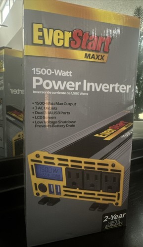 Everstart PC1000E MAXX 1500 Watt Automotive Power Inverter for sale ...