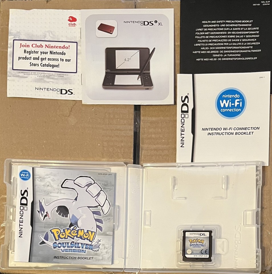 Pokémon Soul Silver Nintendo DS PAL/UK Complete(read description) | eBay