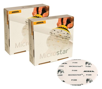 Mirka FM-612-1200 Microstar 5" Film-Backed Grip Disc 1200 Grit(Qty 50 per pk/bx) | eBay