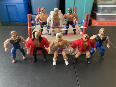 AWA Allstar Wrestling Ring Remco Vintage 1985 & 8 Wrestling Figures | eBay