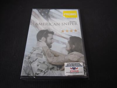 American Sniper (DVD, 2015) BRADLEY COOPER - A Clint Eastwood Film, NEW ...