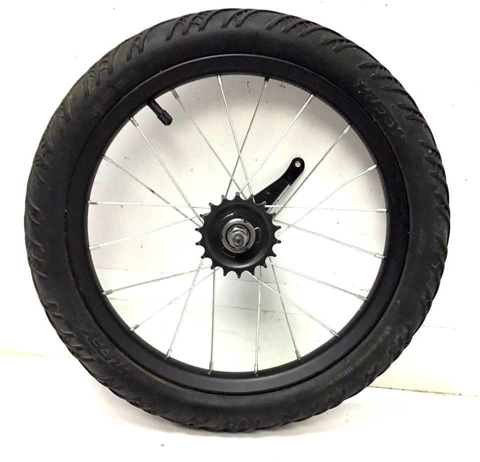 16" Bicycle Rear Black Wheel Coaster Brake and 1.95" Tire Kids Mini-BMX ...