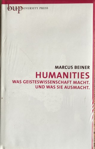 B 273 - Humanities - was Geisteswissenschaft macht. Und was Sie ...