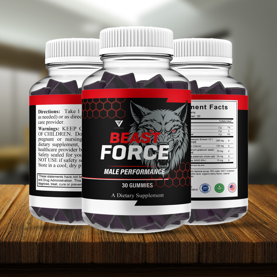 (3 Pack) Beast Force Male Performance, BeastForce Max Strength (3 Month Supply) | eBay
