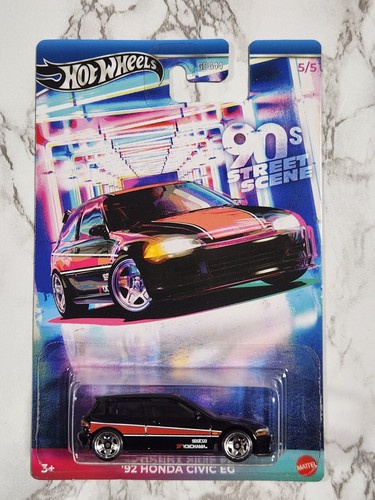 2024 hot wheels 90s street scene 92 honda civic eg | eBay