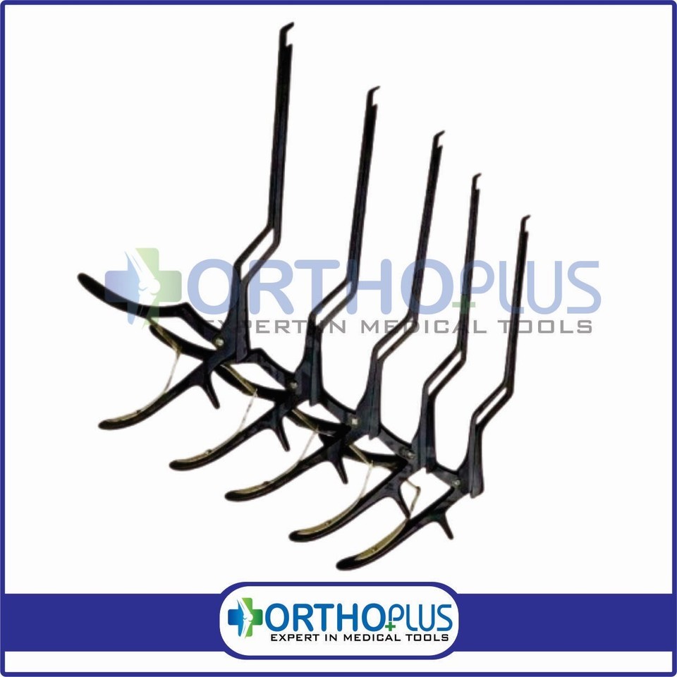 Orthopedic Kerrison Bayonet Bone Spine Rongeur, Set of 5 Pcs 1mm to 5mm ...