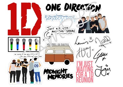 One Direction 1D Edible Icing Sheet A4 Cake Toppers | eBay UK