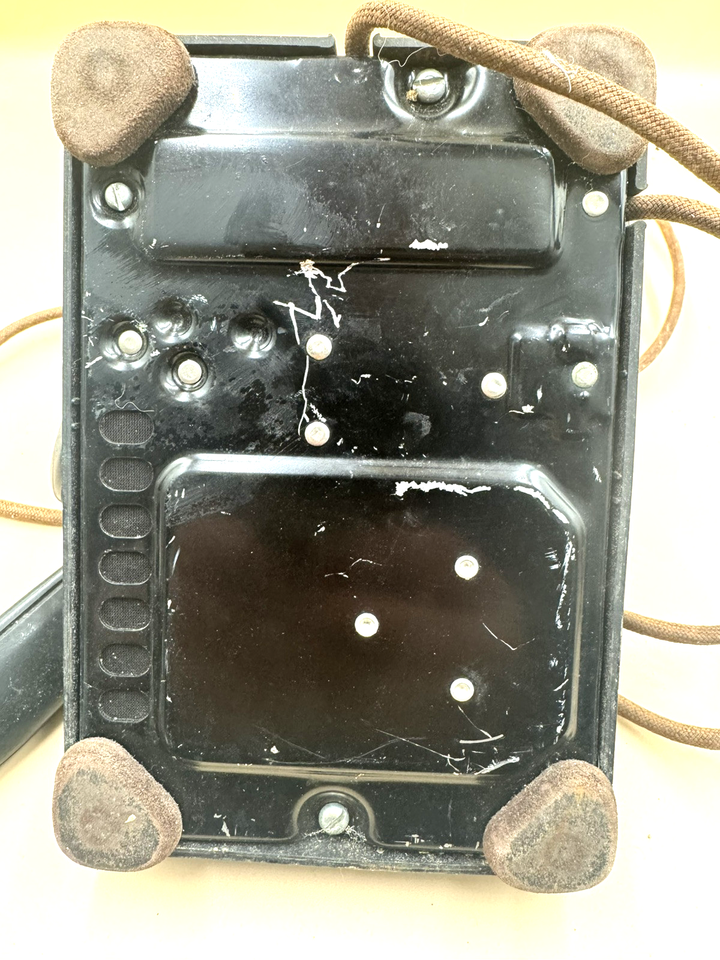 Vintage Bell Systems Model 302 Black Bakelite Rotary Dial Telephone | eBay
