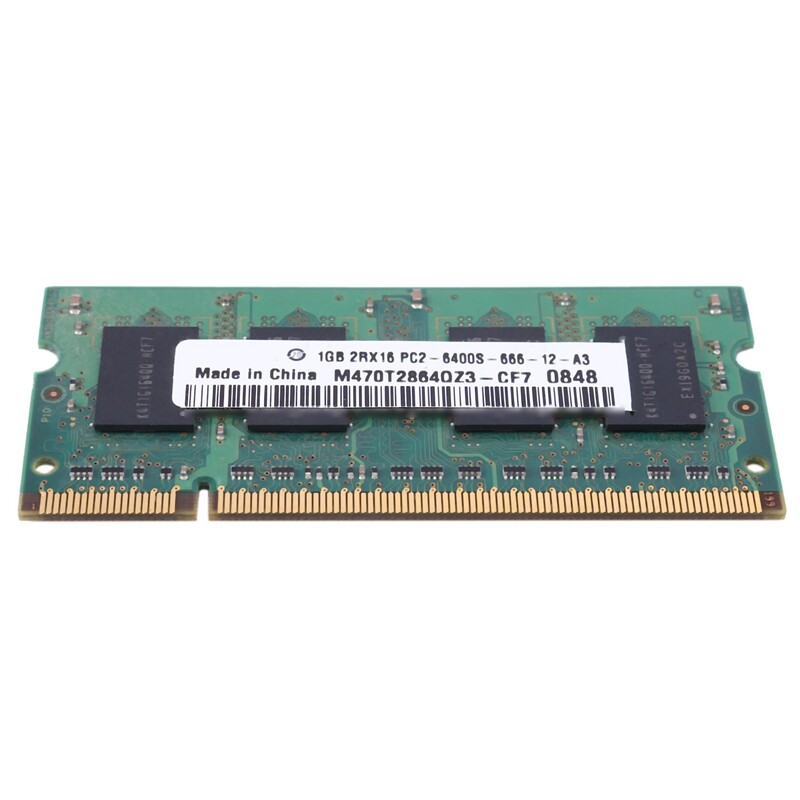 DDR2 1GB ebook RAM Memory 2RX16 800MHZ PC2-6400S 200Pins SODIMM Laptop ...