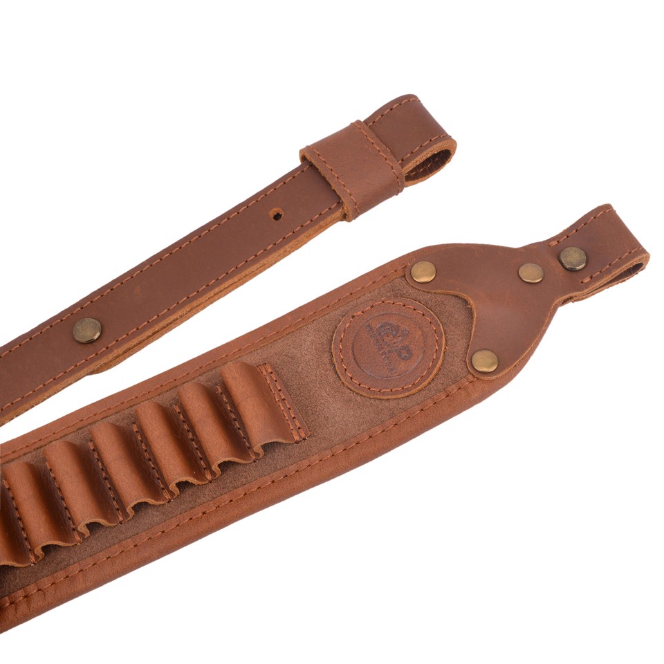 Leather Rifle Sling Swivels Hunting Rifle Carry Strap for .308 .45-70 ...