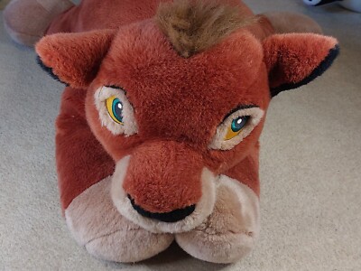 GIANT Kovu Plush Disney Store Lion King 2 Simba's Pride Rare Soft Toy ...