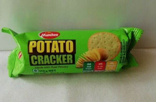 MUNCHEE POTATO CRACKER BISCUIT Sri lankan Good Taste Quality Biscuit ...
