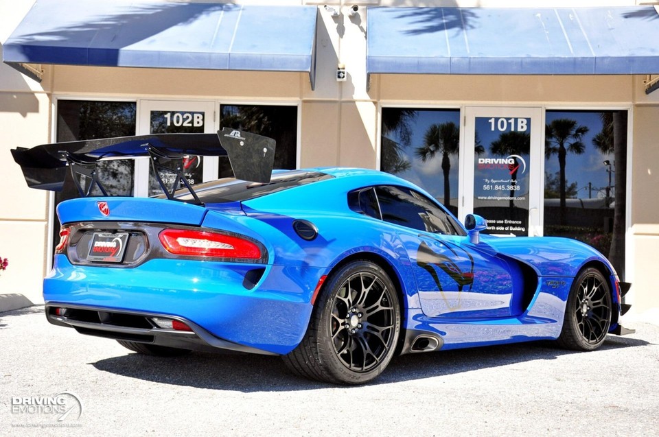 2017 Dodge Viper SRT GTC TIME ATTACK 1.0! CUSTOM EXHAUST! CARBON! | eBay