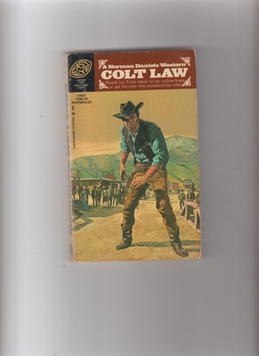 Colt Law by Norman Daniels 1956 Lancer PB, Vintage and Rare | eBay