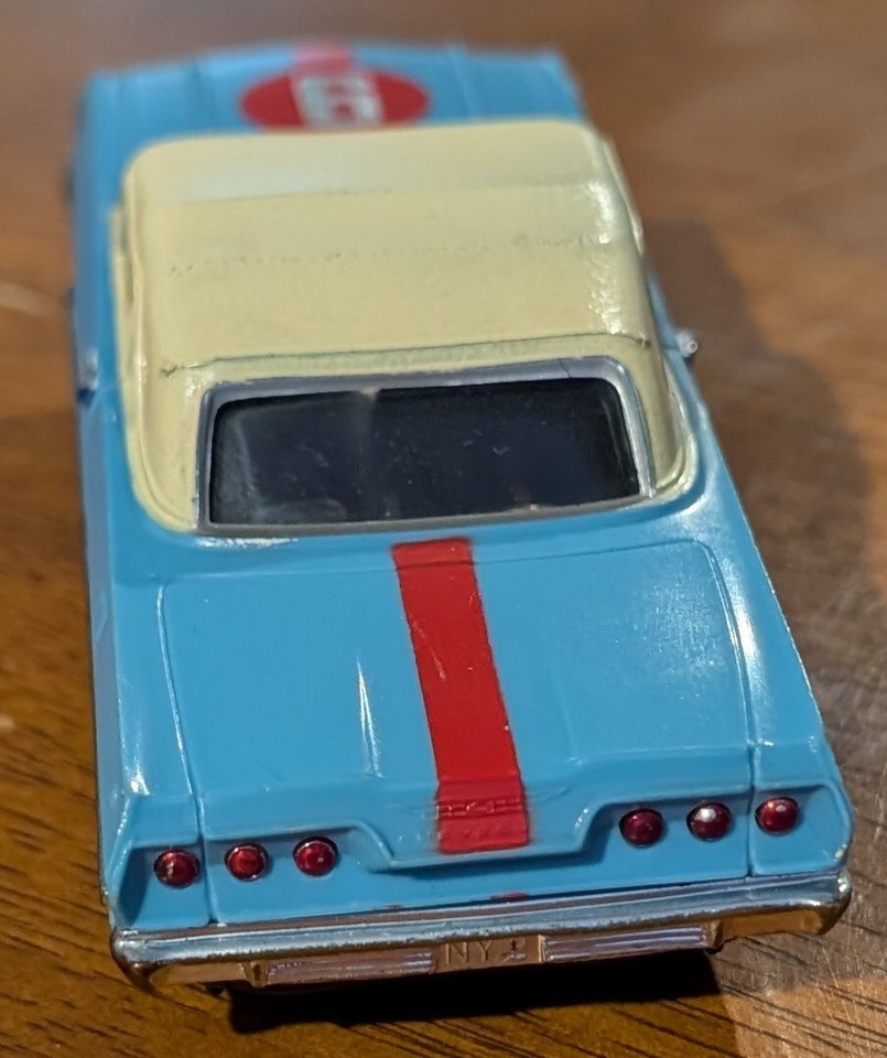 Vintage Motorific Ideal 1960's Slot Car Blue #9, Beautiful, Working ...
