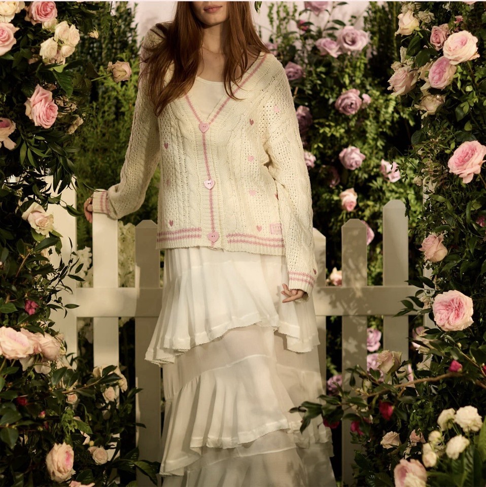 Taylor Swift Official Lover Album Cardigan Size M/L Ship Worldwide | eBay