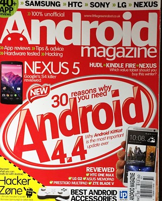 ANDROID MAGAZINE, HACK YOUR PHONE, ISSUE 4.4 ^ | eBay