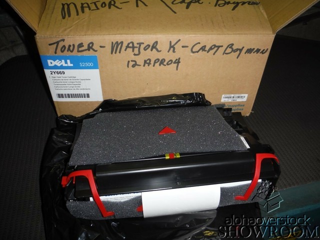 Genuine Dell 2Y669 High Yield Black Toner Cartridge S2500 OEM F369 for ...