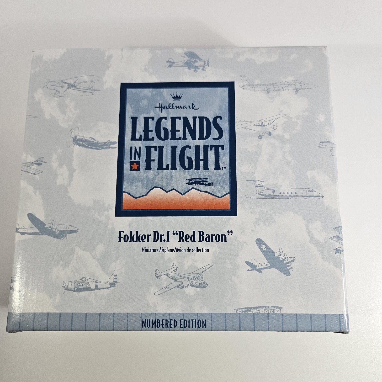 Hallmark Legends in Flight Fokker Dr. I "Red Baron" Numbered Edition 2E ...