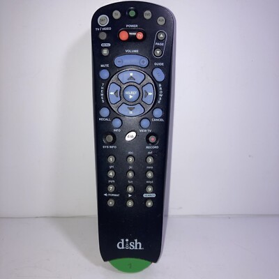 Dish Network EchoStar 3.4 IR 189519 #1 Remote Control - No Battery ...