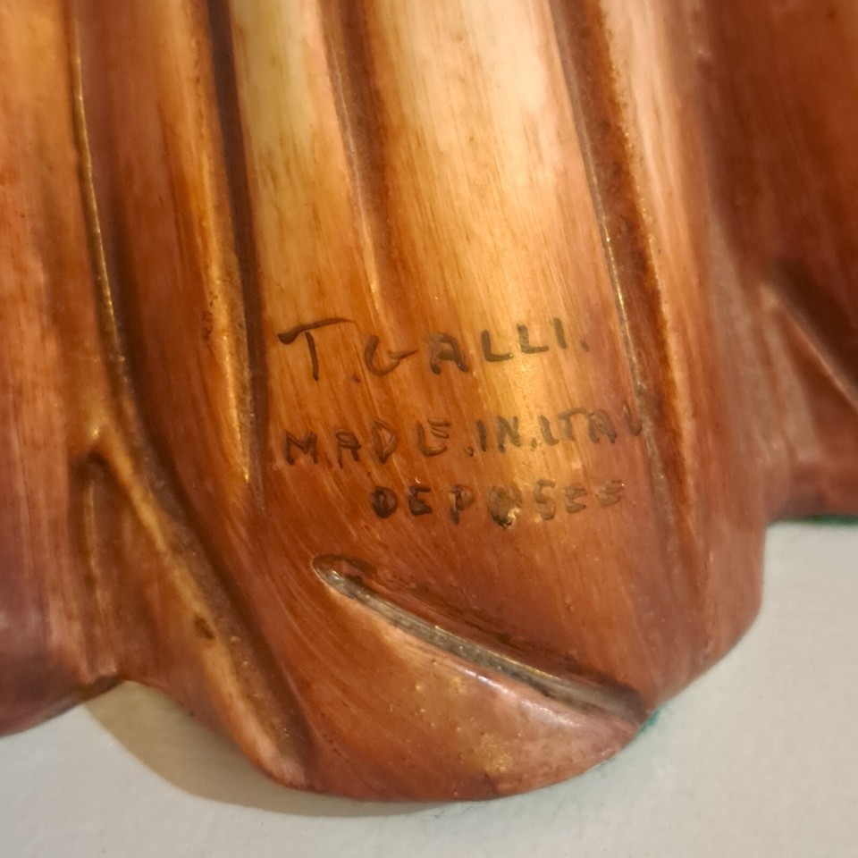 Tiziano Galli Beautiful Young Girl Dress On Victorian Style Sculpture ...