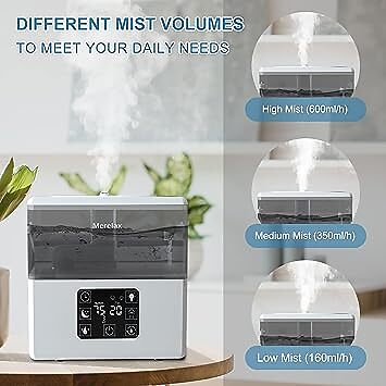 HU2201W WHITE ULTRASONIC HUMIDIFIER 6L LG ROOM MIST ESSENTIAL OIL ...