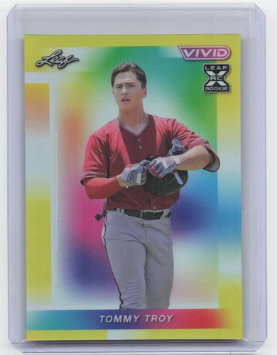 2023 Leaf Vivid #96 Tommy Troy XRC Yellow #/10 | eBay