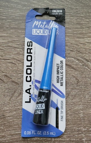 LA Colors Metallic Liquid Liner - Metallic Blue. CBLE616 | eBay