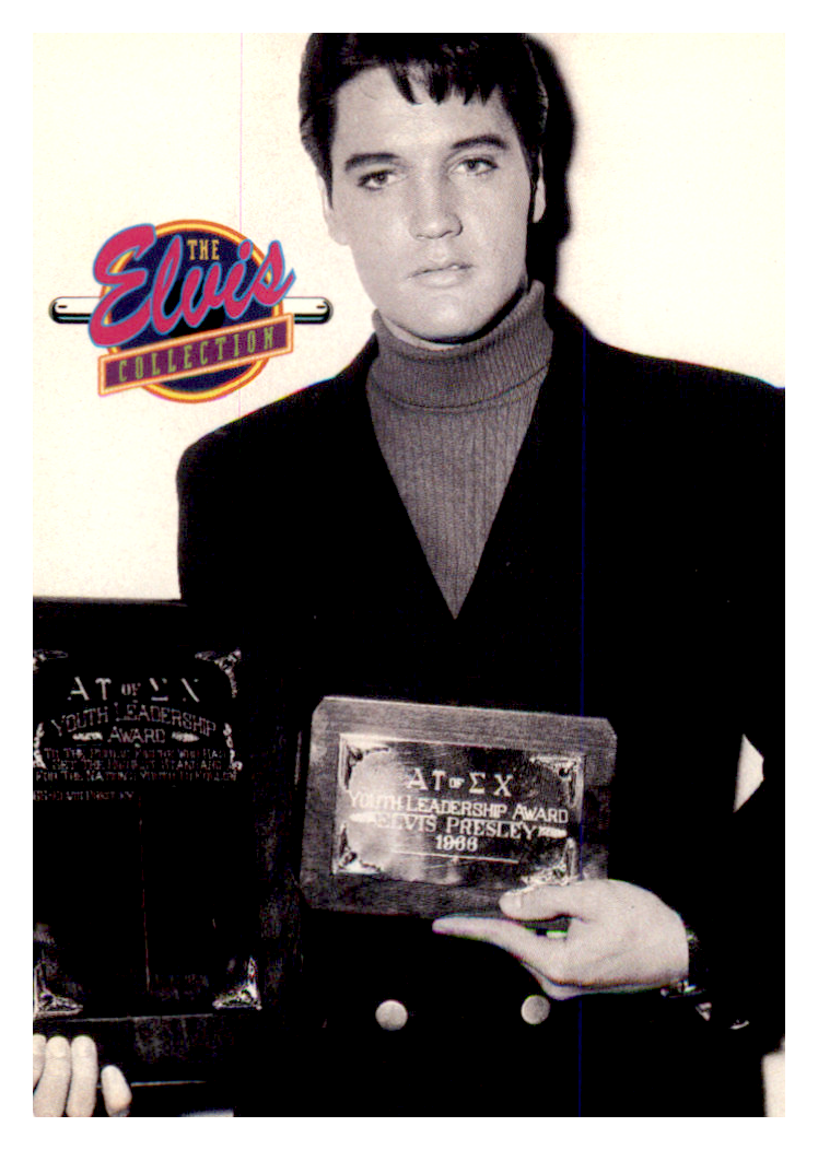 1992 1993 THE ELVIS Collection Card - Elvis Presley #538 Easy Come ...