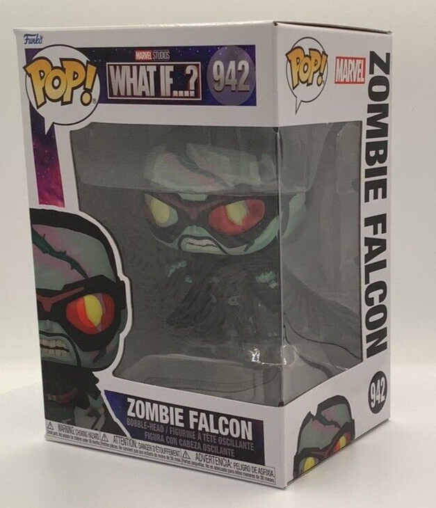 Funko Pop! Marvel Zombie Falcon What If...? #942 Halloween | eBay