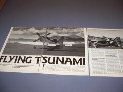 VINTAGE..TSUNAMI RACE AIRPLANE..HISTORY/DETAILS/PHOTOS..RARE! (920M) | eBay