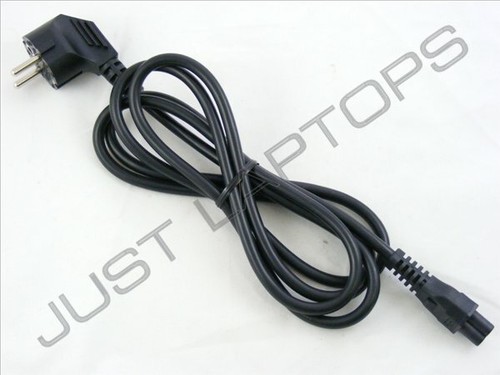 Neu Just Laptops 1.5M Kleeblatt Netzkabel Stromkabel Winkel Schuko Eu ...