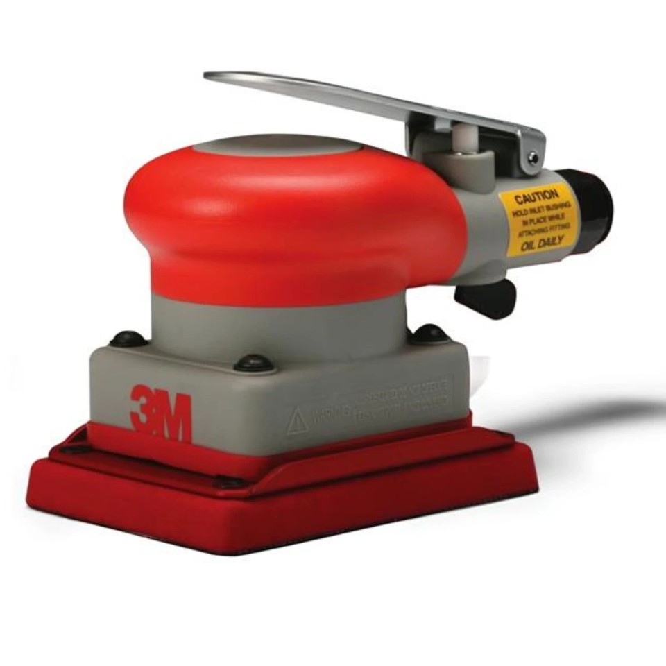 3M 20331 Random Orbital Air Sander 6" Non-Vacuum Pneumatic Dual Action ...