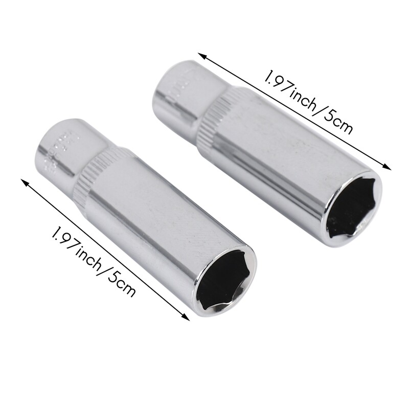 11 pcs 1/4 inch Drive Deep Socket Set Hand Tools 6 Point Long Socket ...