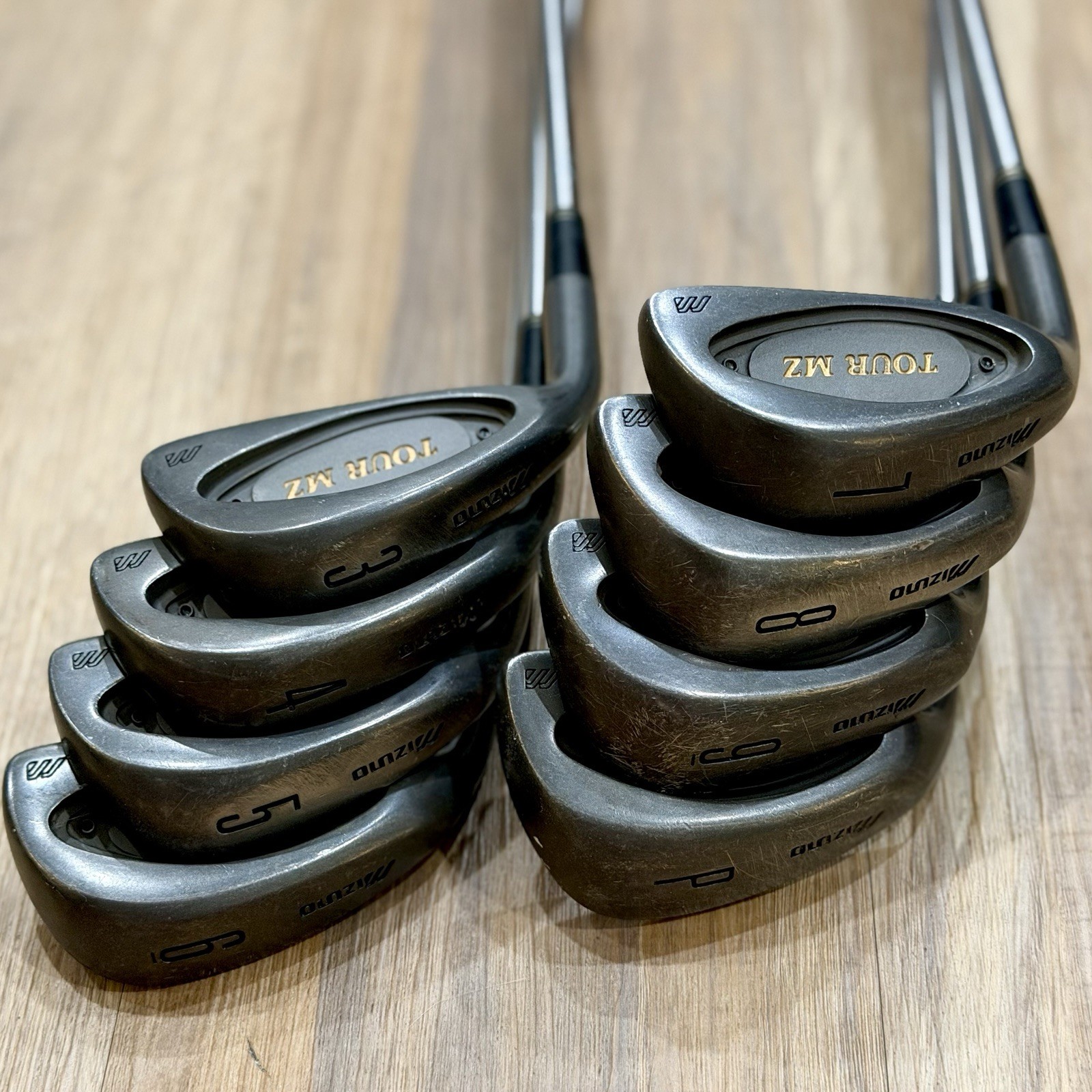 Mizuno MZ Iron Set (3,4,5,6,7,8,9,PW) Precision Casting Men's Left Hand ...