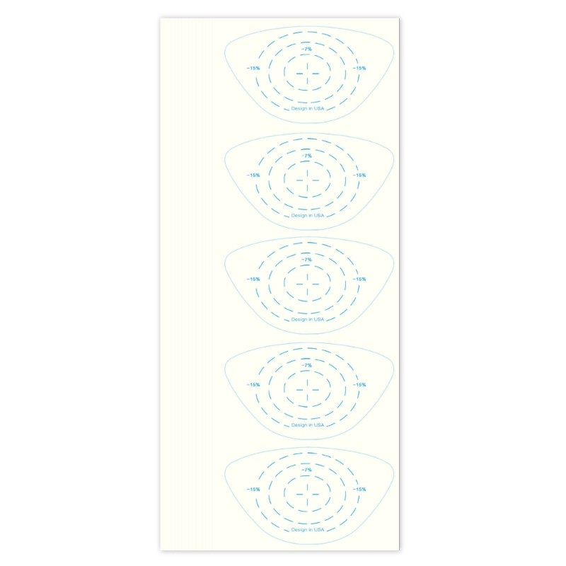 Golf Impact Tape Labels Golf Club Impact Sticker Golf Training Aids for ...