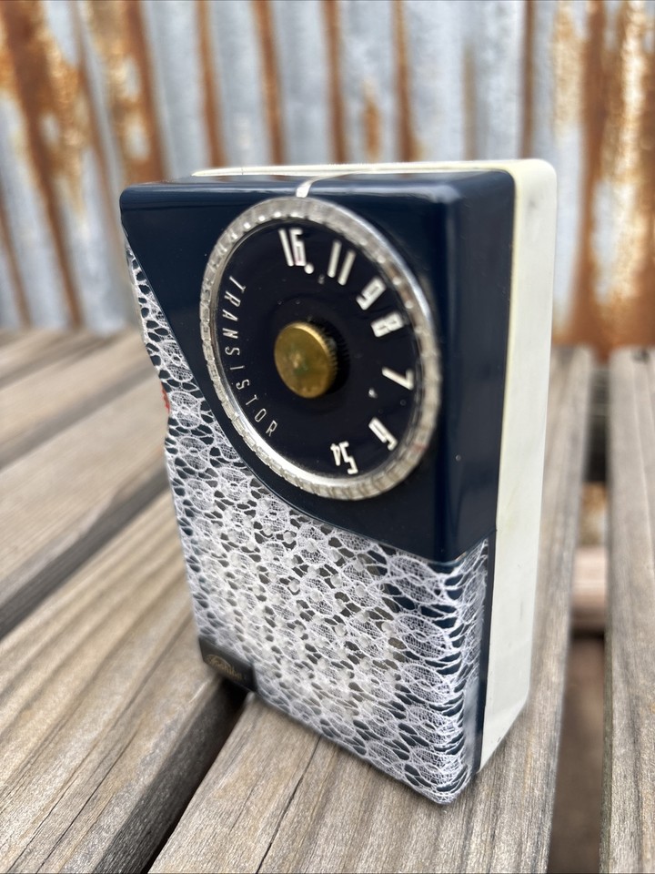 TOSHIBA 5TR-193 ‘LACE’ Transistor Radio JAPAN W/ Case | eBay