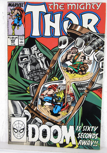 MIGHTY THOR #409 * Marvel Comics * 1989 Comic Book - Doctor Doom | eBay